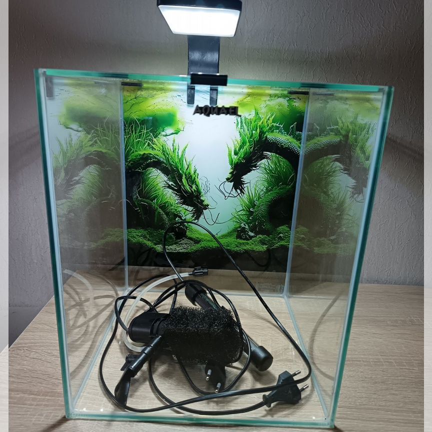 Аквариум Aquael Shrimp set SMART Day & Night 30л