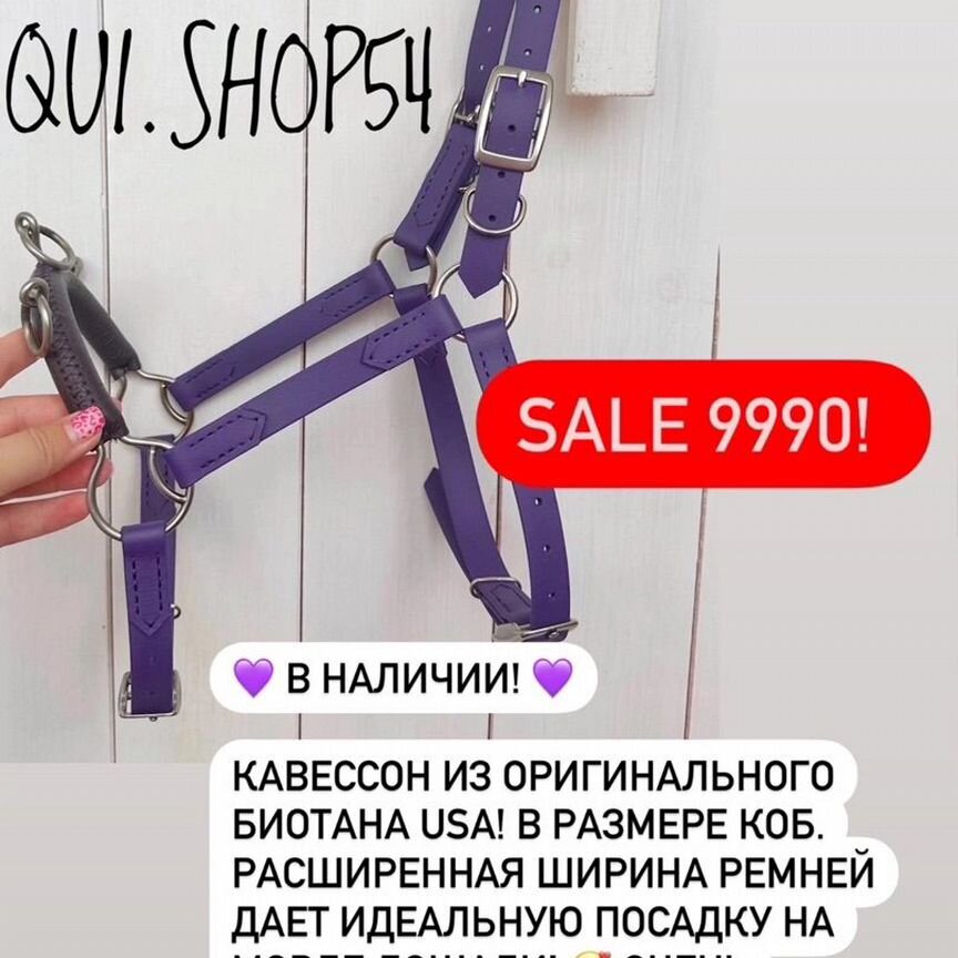 Кавессоны и недоуздки