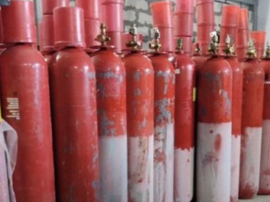 Вывоз баллонов пожаратушения, фреон, хладон