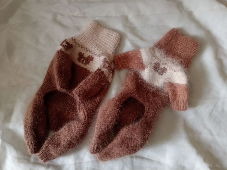 Вязаный комбинезон для собаки