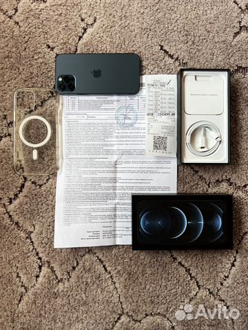 iPhone 12 pro 512 gb Pacific Blue 2sim идеальный купить в Москве ...