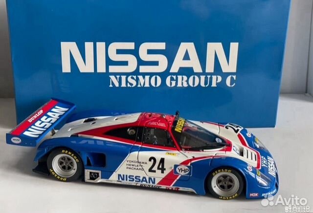 Nissan R89C #24, Exoto, 1:18 купить в Москве по низкой цене | Хобби и ...