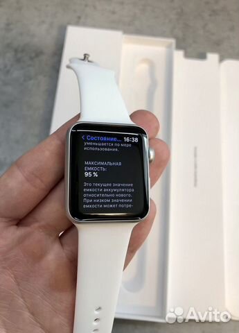 Apple Watch 3 42 mm 95% акб купить в Воронеже | Личные вещи | Авито