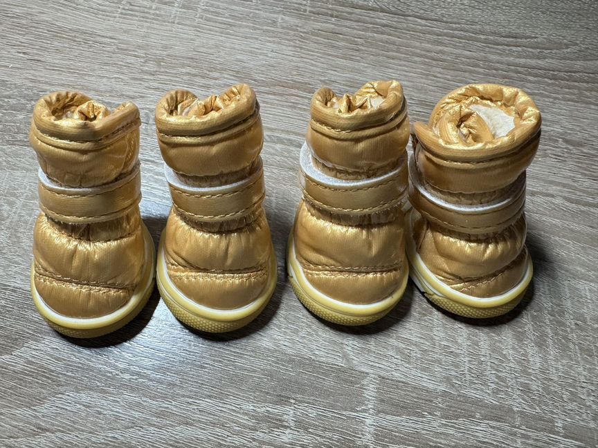 Зимние ботинки для маленкой собаки