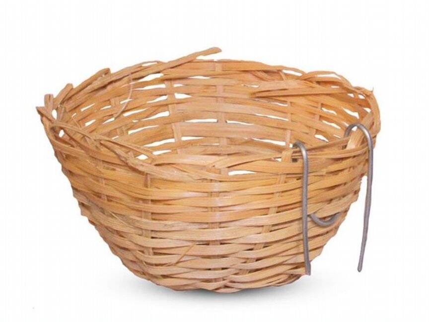 Гнездо Triol плетеное из лозы для птиц 11х6см PT81