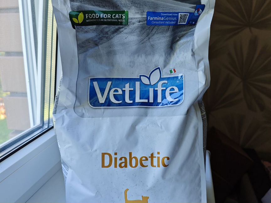 Сухой корм для кошек farmina vet life diabetic