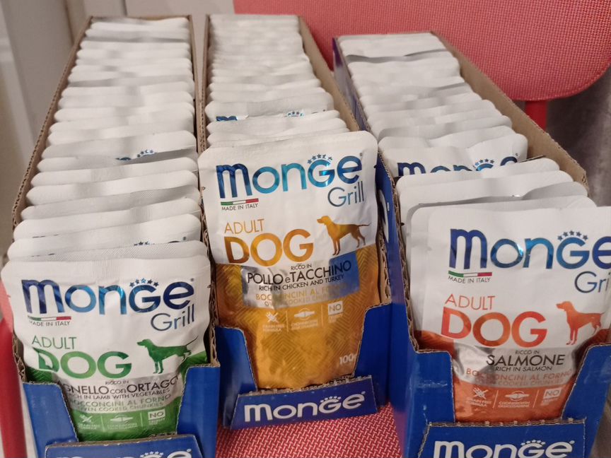 Корм влажный для собак Monge