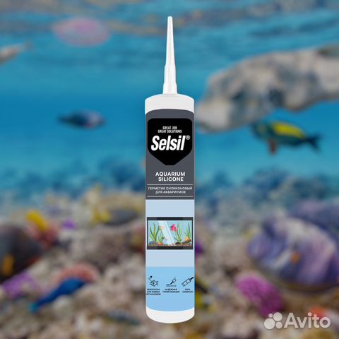 Герметик для аквариумов selsil aquarium, 280мл купить в Москве ...