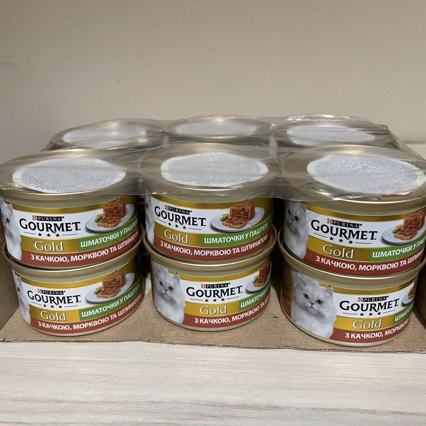 Корм для кошек Gourmet Gold