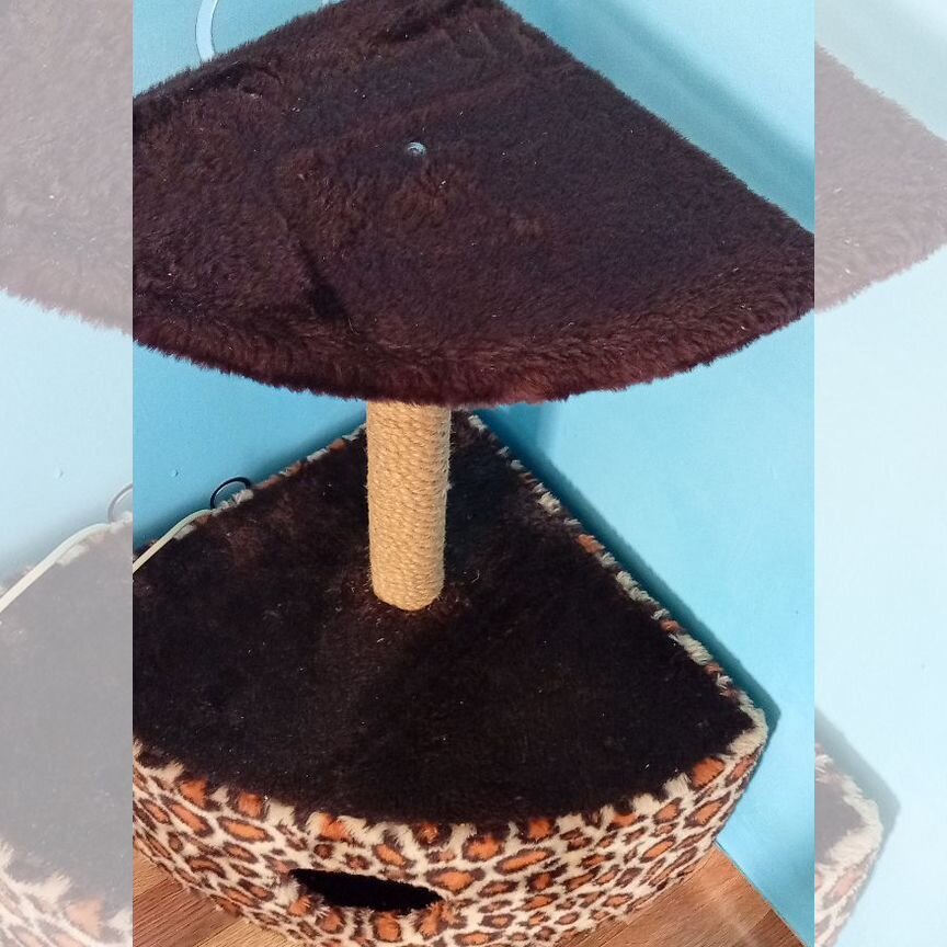 Когтеточка домик для кошки