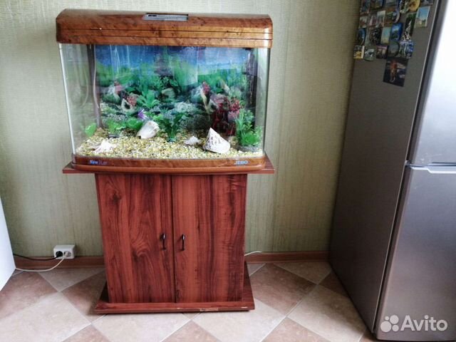 Аквариум с тумбой jebo R375 купить в Москве | Животные и зоотовары | Авито