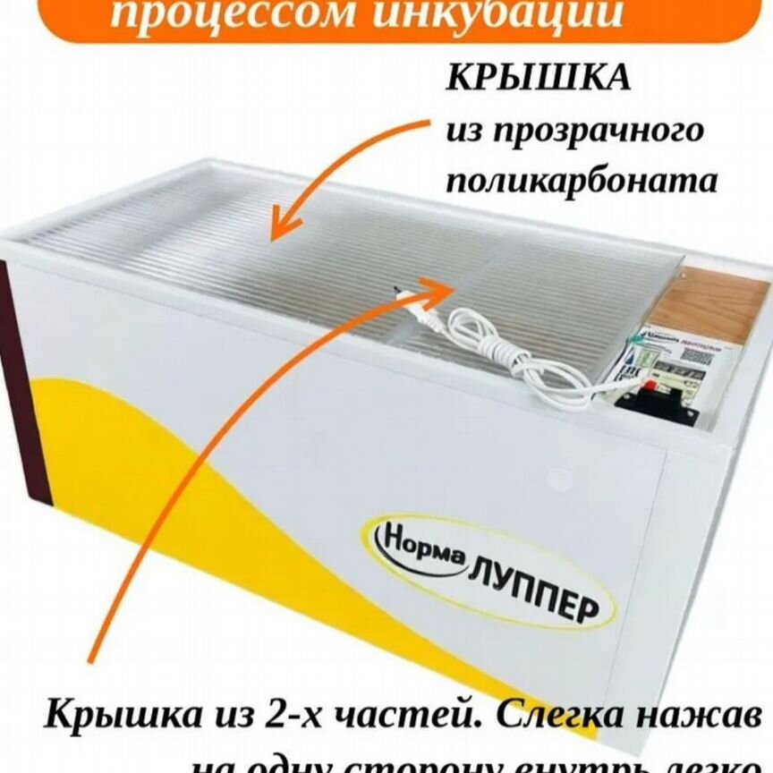 Инкубатор norma луппер 72