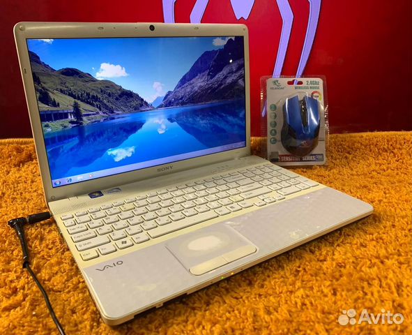 Белый ноутбук sony купить в Москве | Электроника | Авито