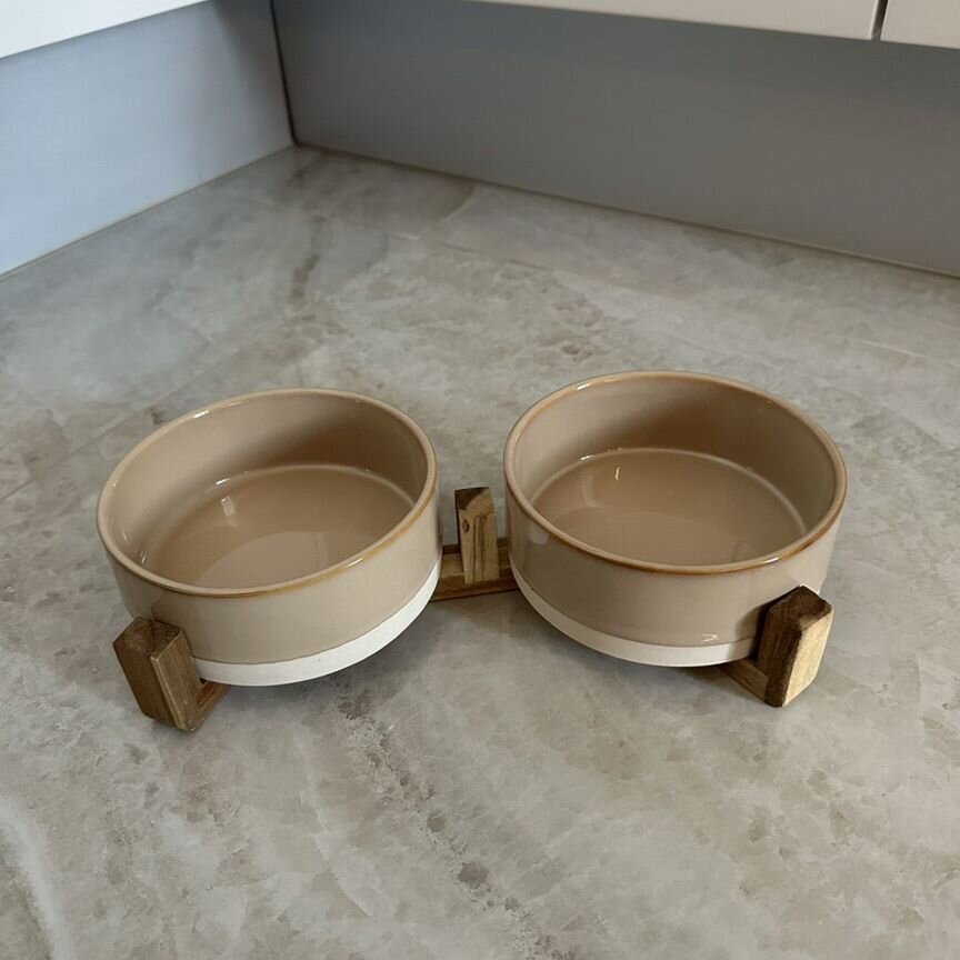 Миска керамическая для собаки и кота