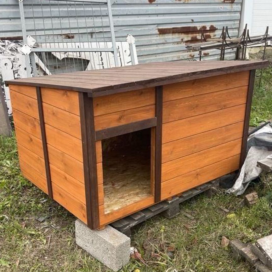 Будка для большой собаки утепленная