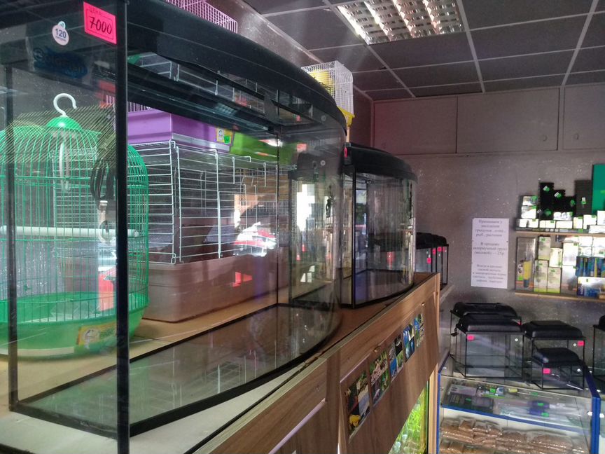 Аквариумы с крышками (заводские)