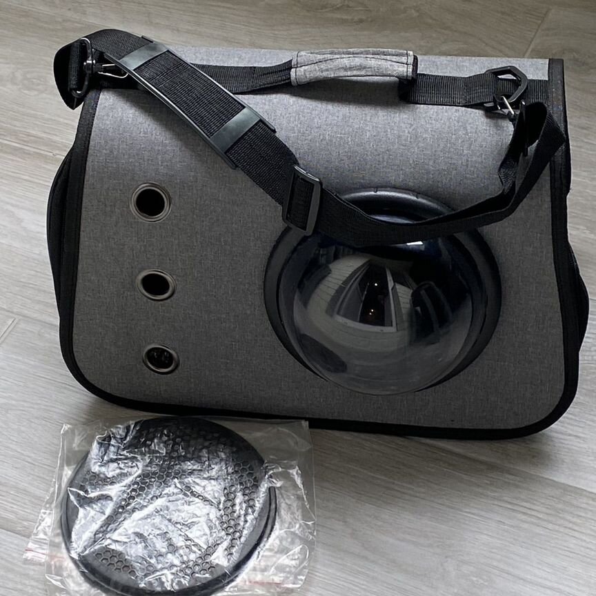 Переноска, когтеточка и лоток (Набор кошатника)