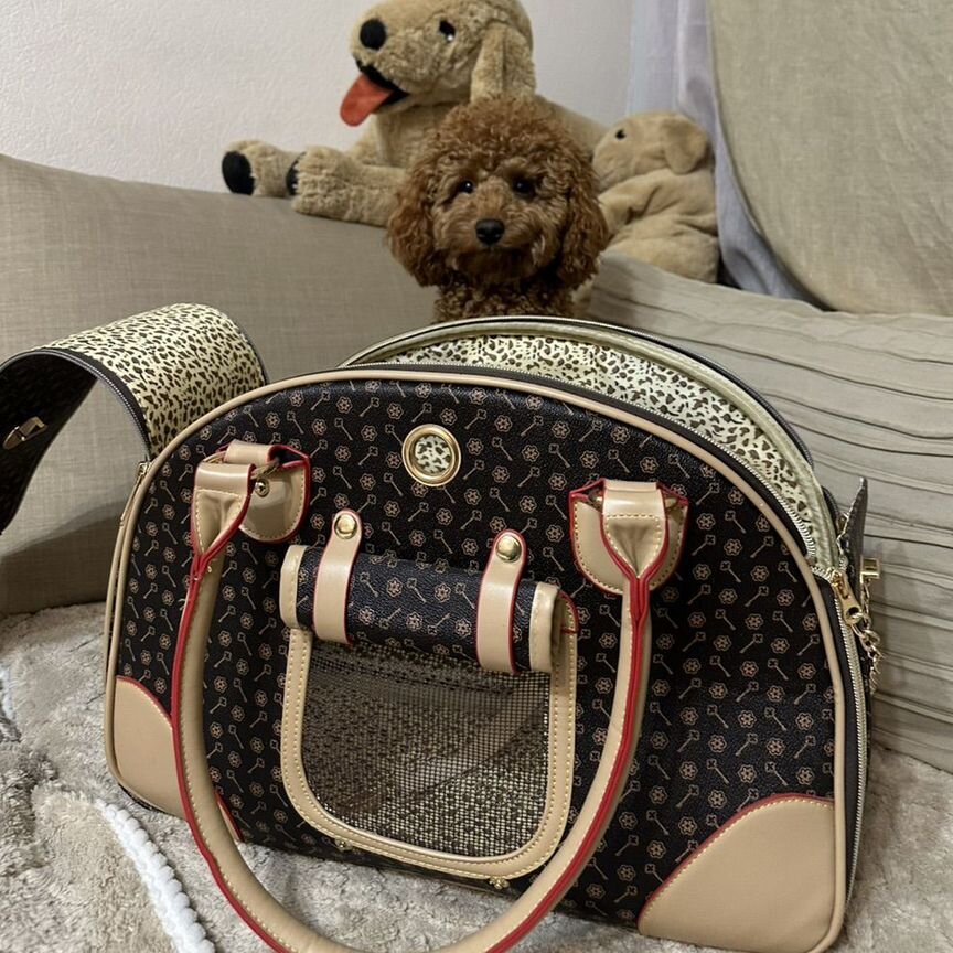 Переноска с жестким каркасом для кошек и собак