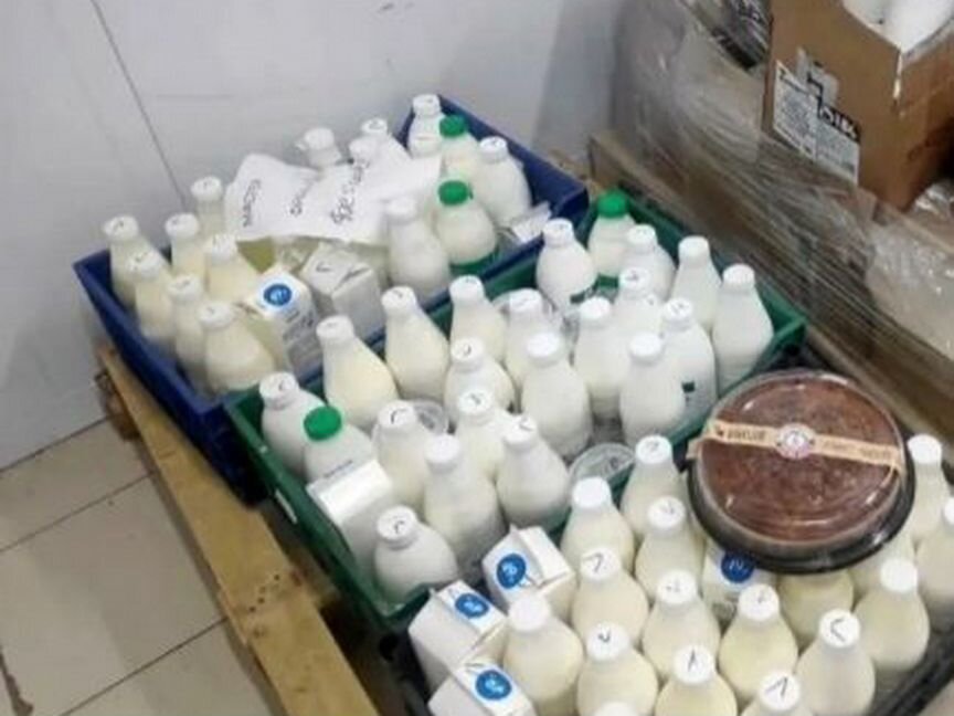 Молоко на корм животным