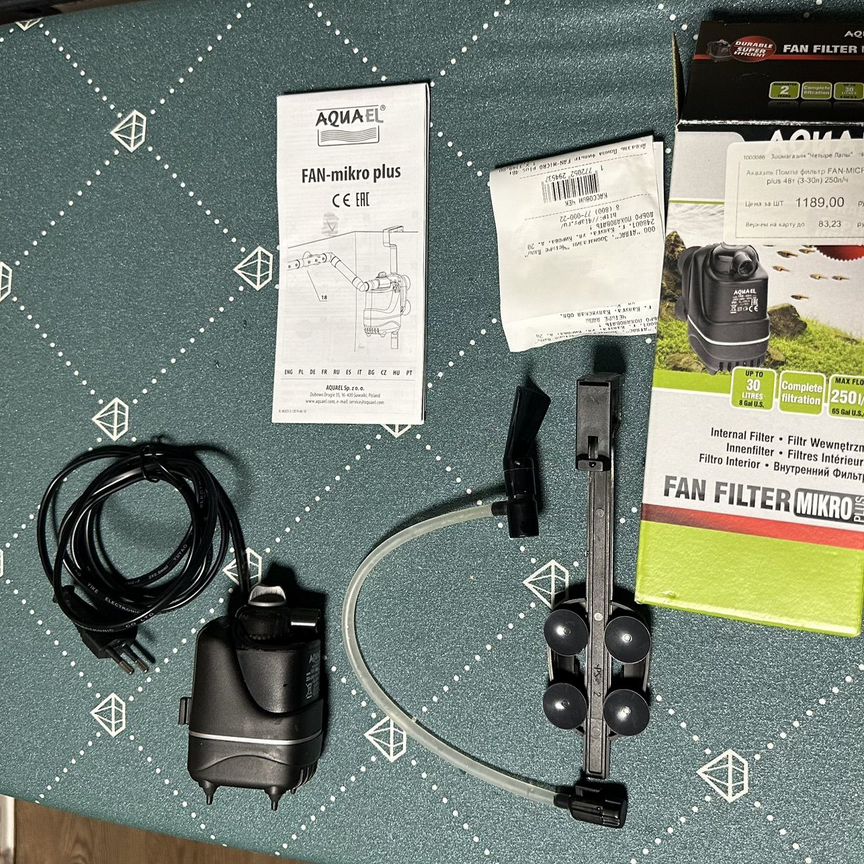 Фильтр для аквариума aquael micro