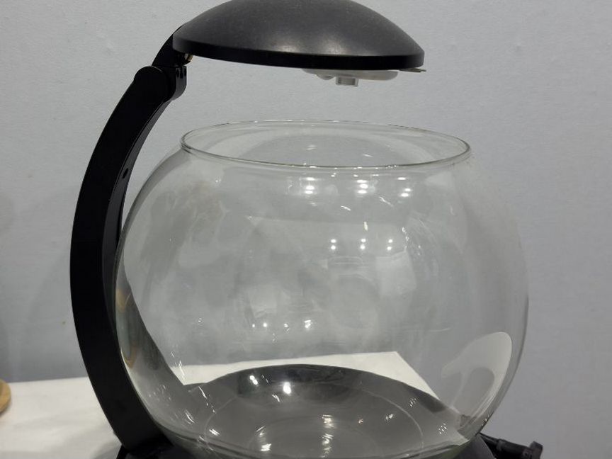 Аквариум круглый с подсветкой