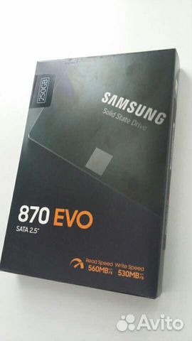 Ssd Samsung 870 EVO 250gb купить в Оренбурге | Электроника | Авито