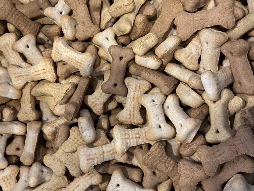 Лакомство (печенье) для собак в виде косточек