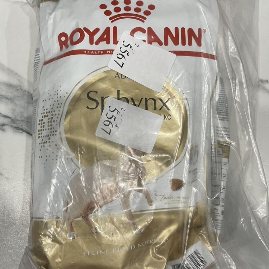 Корм для сфинксов royal canin