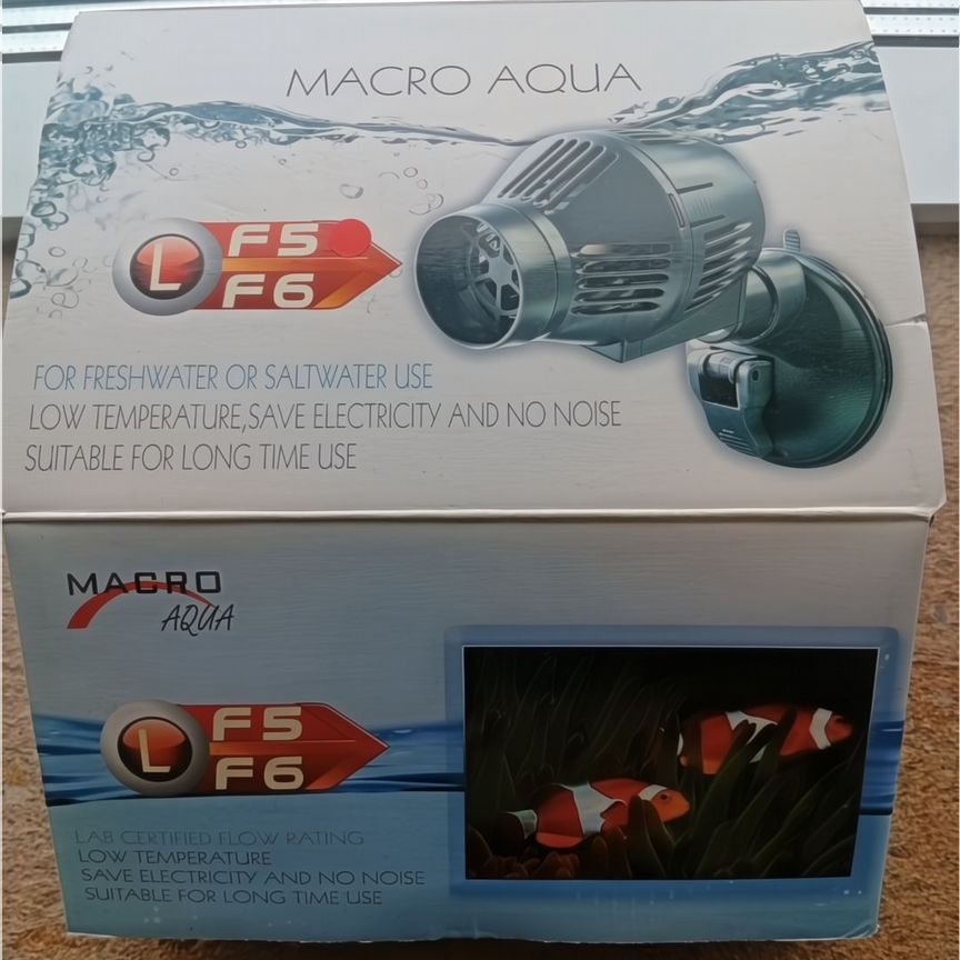 Помпа течения для морского аквариума