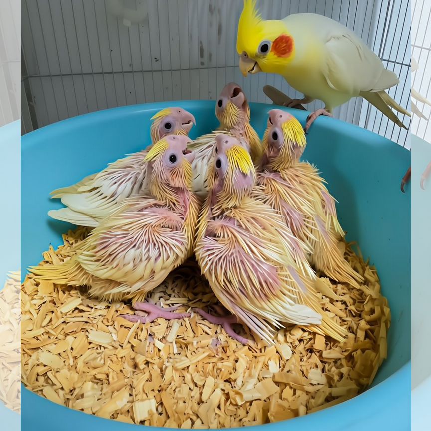 Попугай корелла птенцы