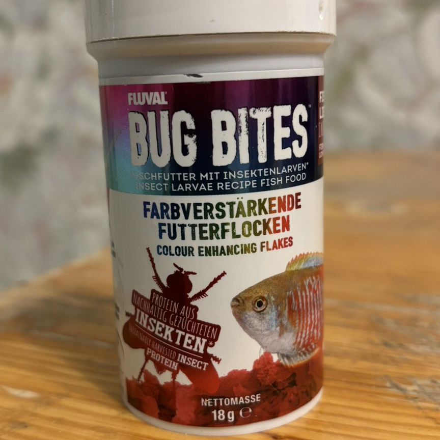 Корм для рыбок Fluval Bug Bites Colour Enh