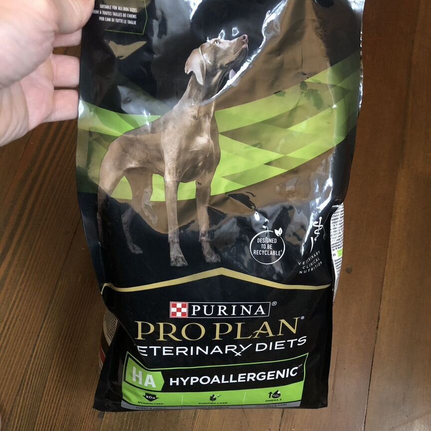 Корм для собак proplan hypoallergenic
