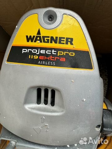 Безвоздушный краскопульт wagner Project Pro 119 Ex купить в Троицке с ...