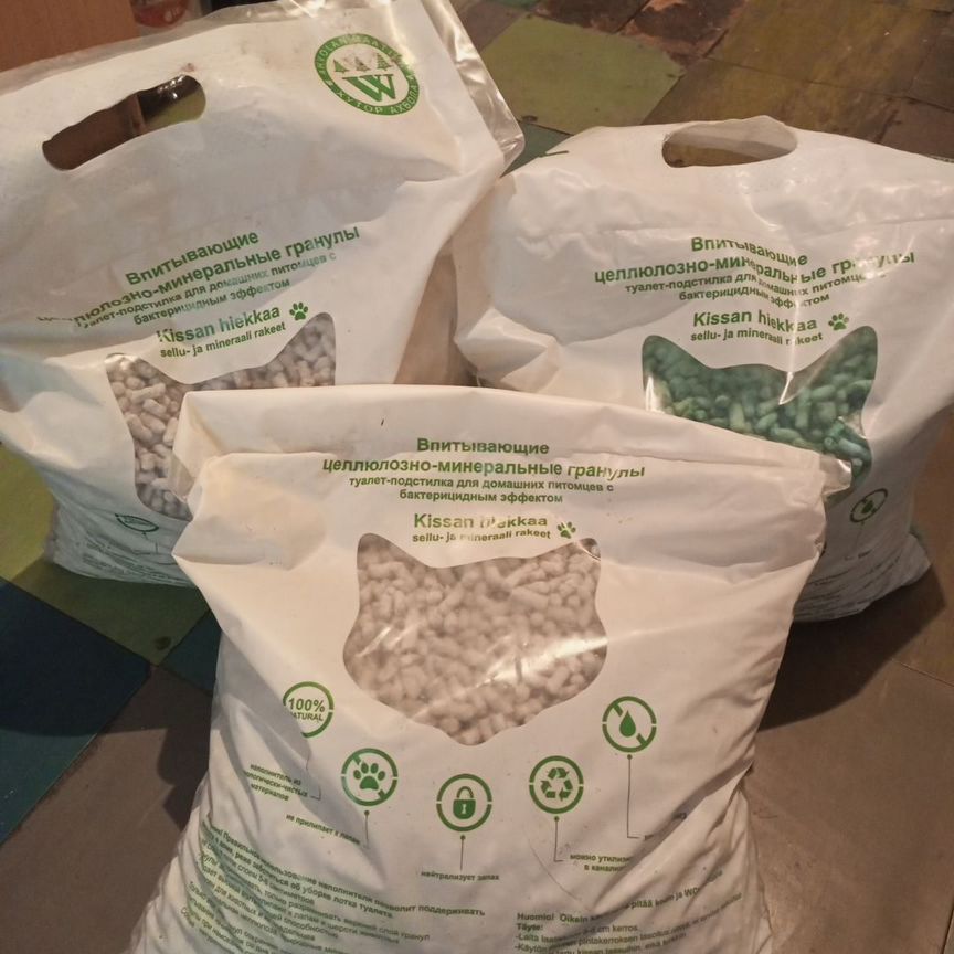Наполнитель Kissan hiekkaa