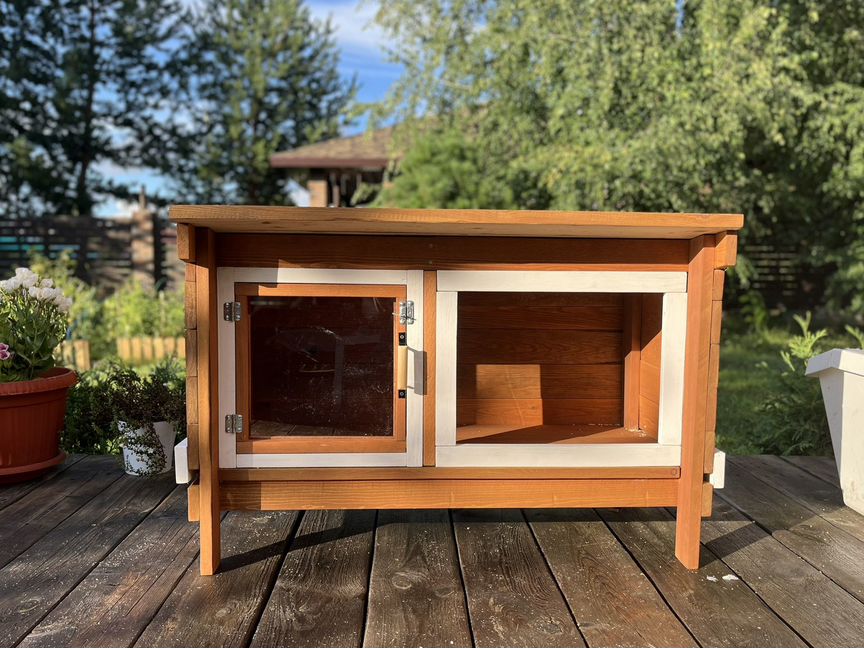 Домик для декоративного кролика