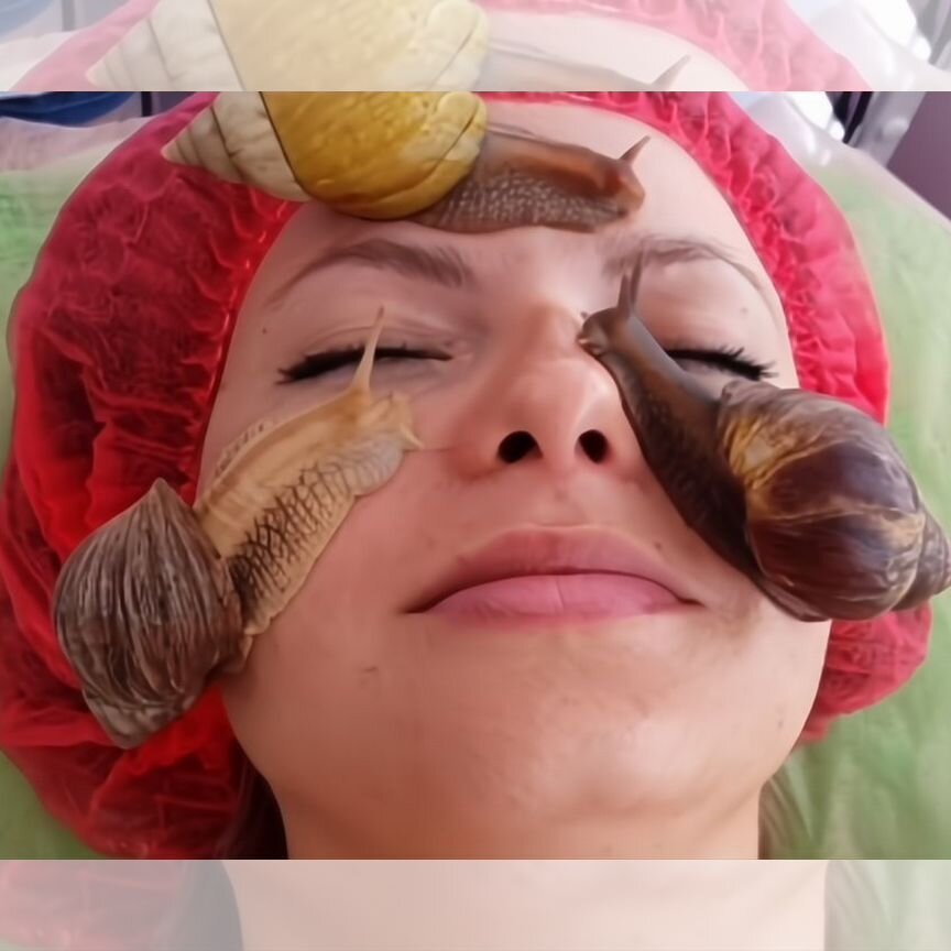 Ахатины улитки для лифтинга кожи лица