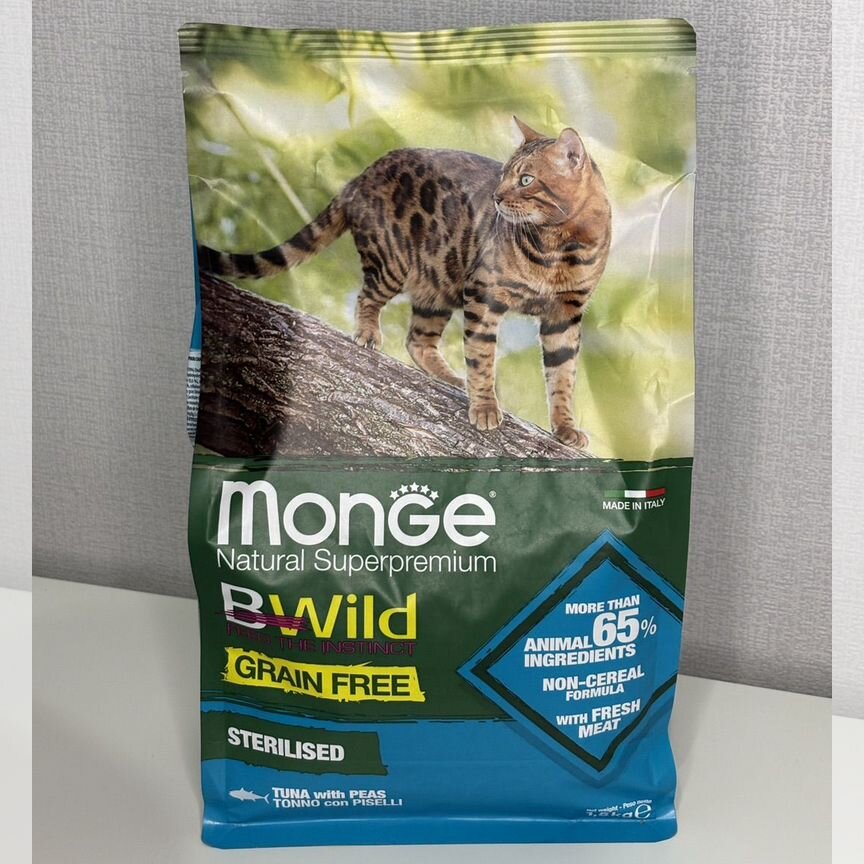 Корм для кошек monge