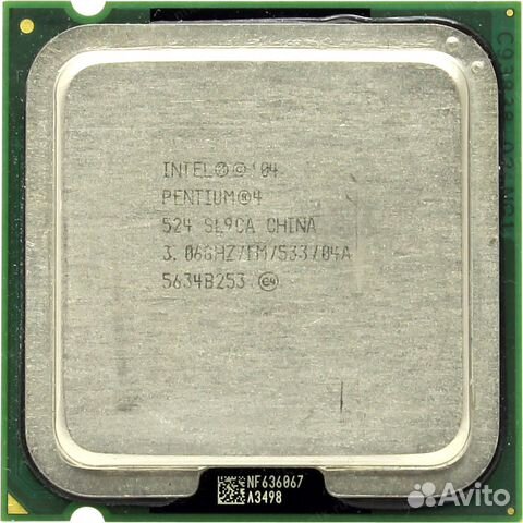 Процессор Intel Pentium 4 524 купить в Туле с доставкой | Электроника ...