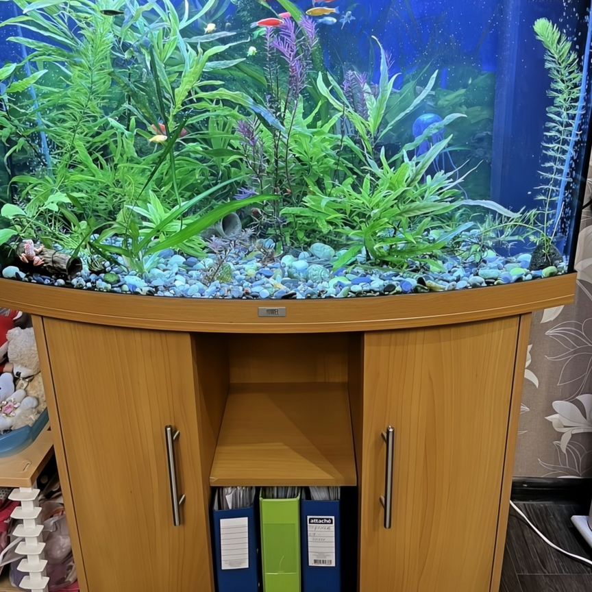 Аквариум с тумбой 200л