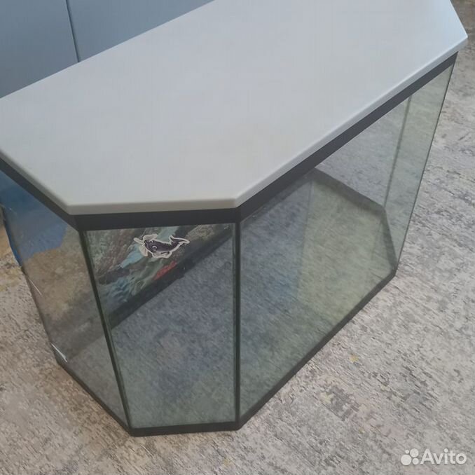 Панорамный аквариум 60л