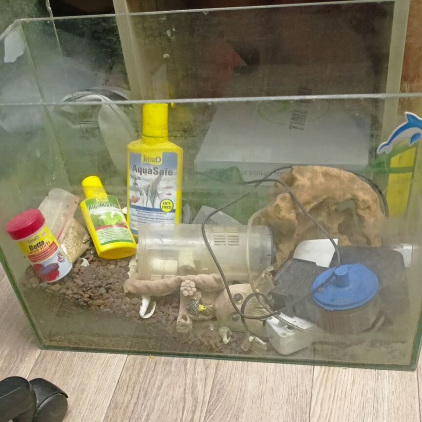 Аквариум с оборудованием