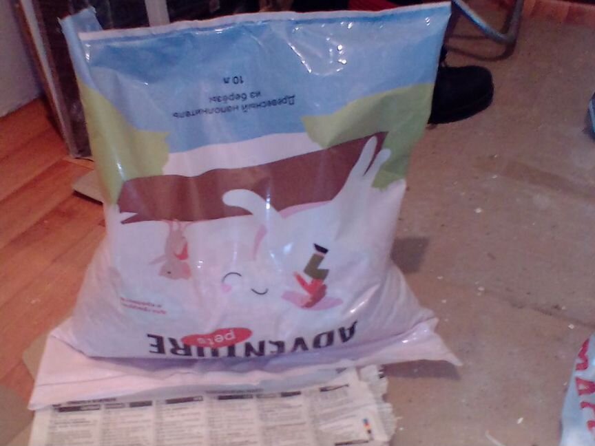Берёзовый древесный наполнитель для грызунов и кро