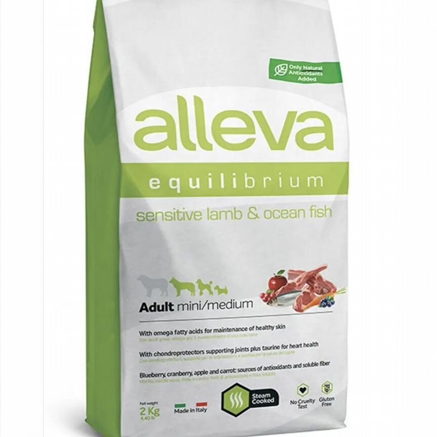 Alleva корм для собак