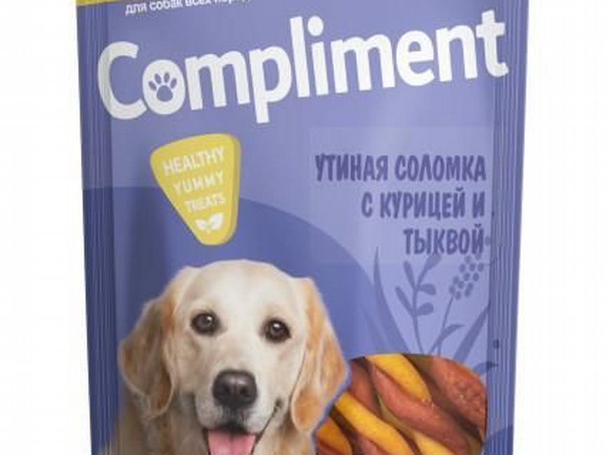 Compliment лак-во Утиная соломка с курицей и тыкво