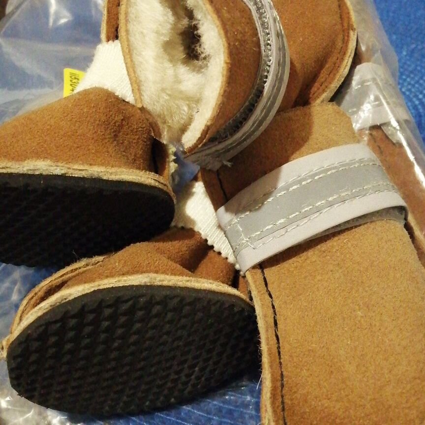 Зимняя обувь для собак