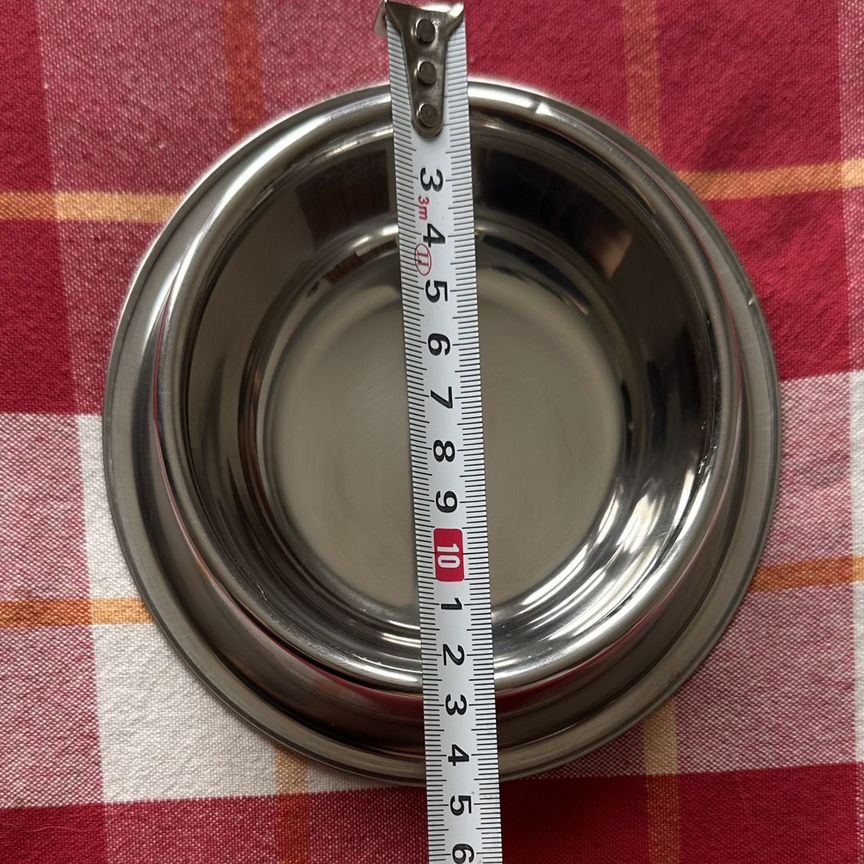 Миска для животных металлическая