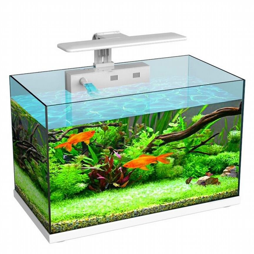 Фильтр и освещение для аквариума