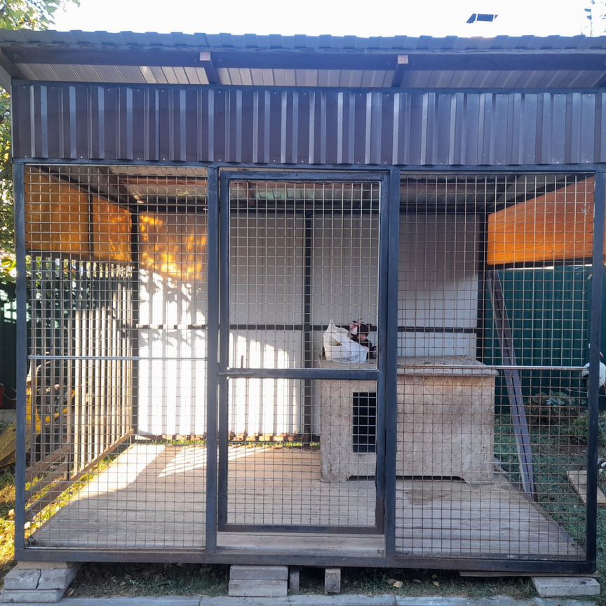 Будка вольер для собаки