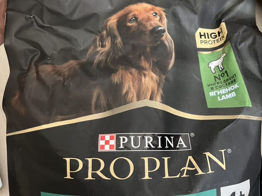 Сухой корм PRO plan для собак