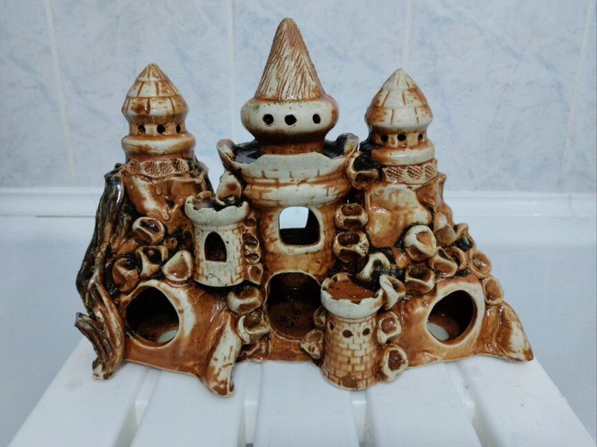 Декор. Грот-замок для аквариума